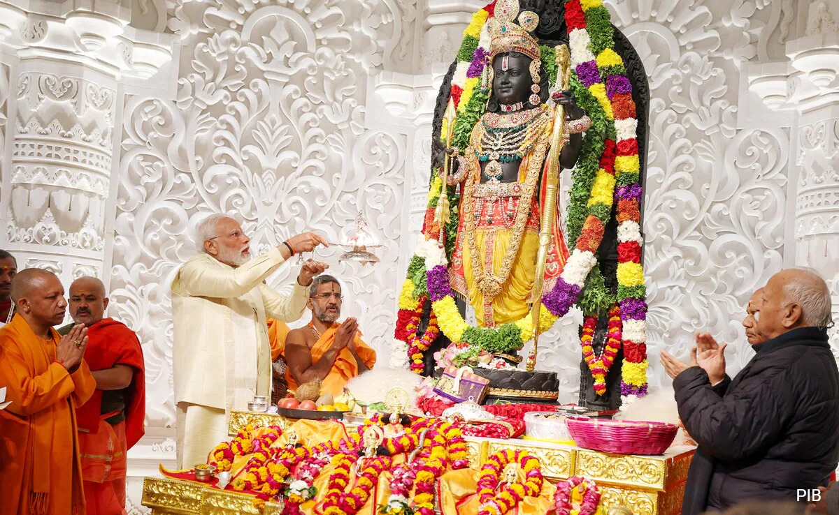 With “Ram to Rashtra” mantra, Modi consecrates Ram temple for national ...